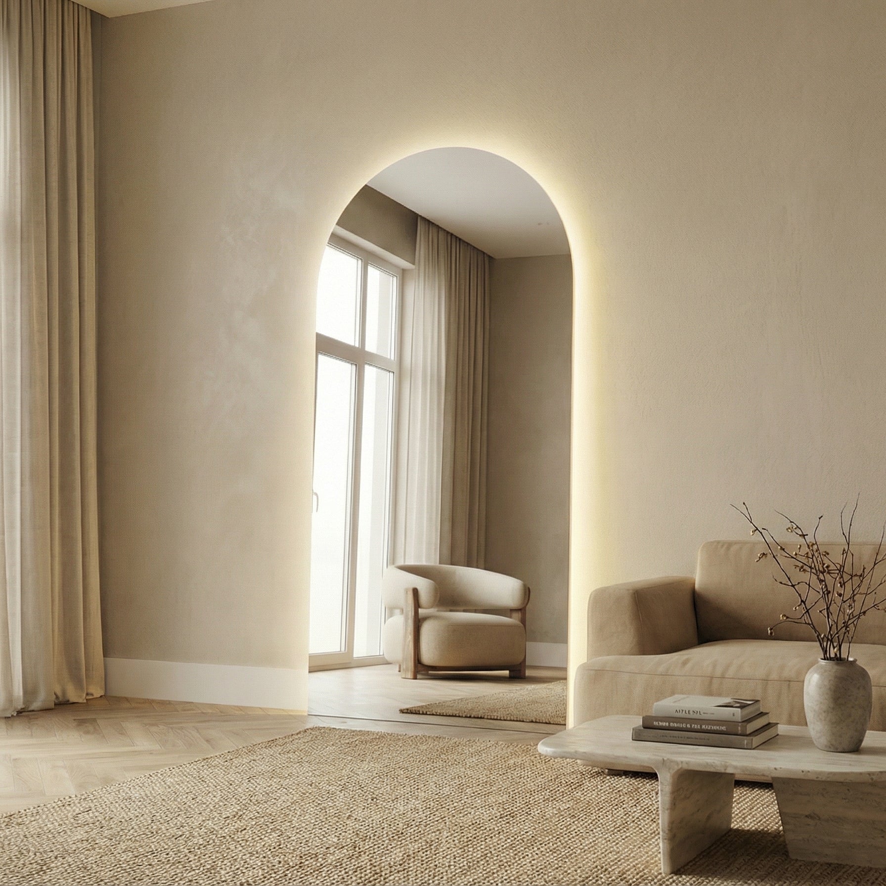Shop Arlo | Arch LED Mirror | Mirrors by Reflect